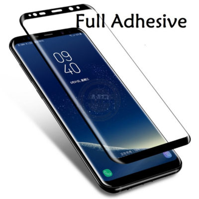 Full Glue Curved Tempered Glass Screen Protector - Mobile Phone Guard ...