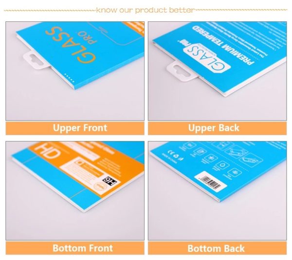 Tempered Glass Screen Protector Packaging - Mobile Phone Guard ...