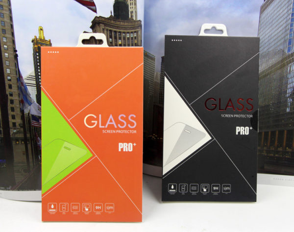 Tempered Glass Screen Protector Packaging - Mobile Phone Guard ...