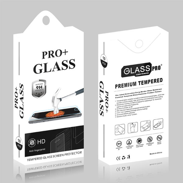 Tempered Glass Screen Protector Packaging - Mobile Phone Guard ...