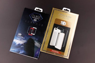 Tempered Glass Screen Protector Packaging - Mobile Phone Guard ...