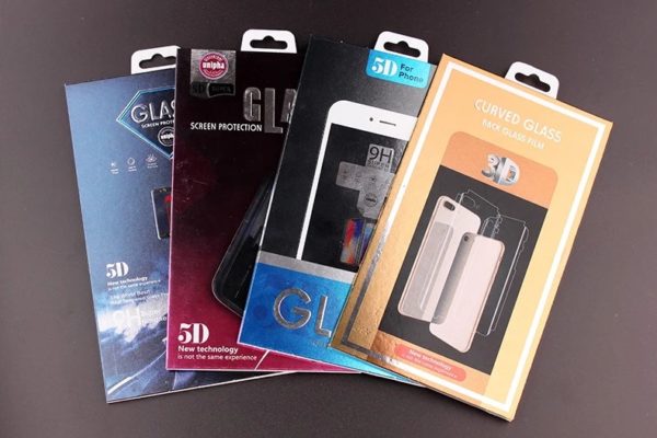 Tempered Glass Screen Protector Packaging - Mobile Phone Guard ...