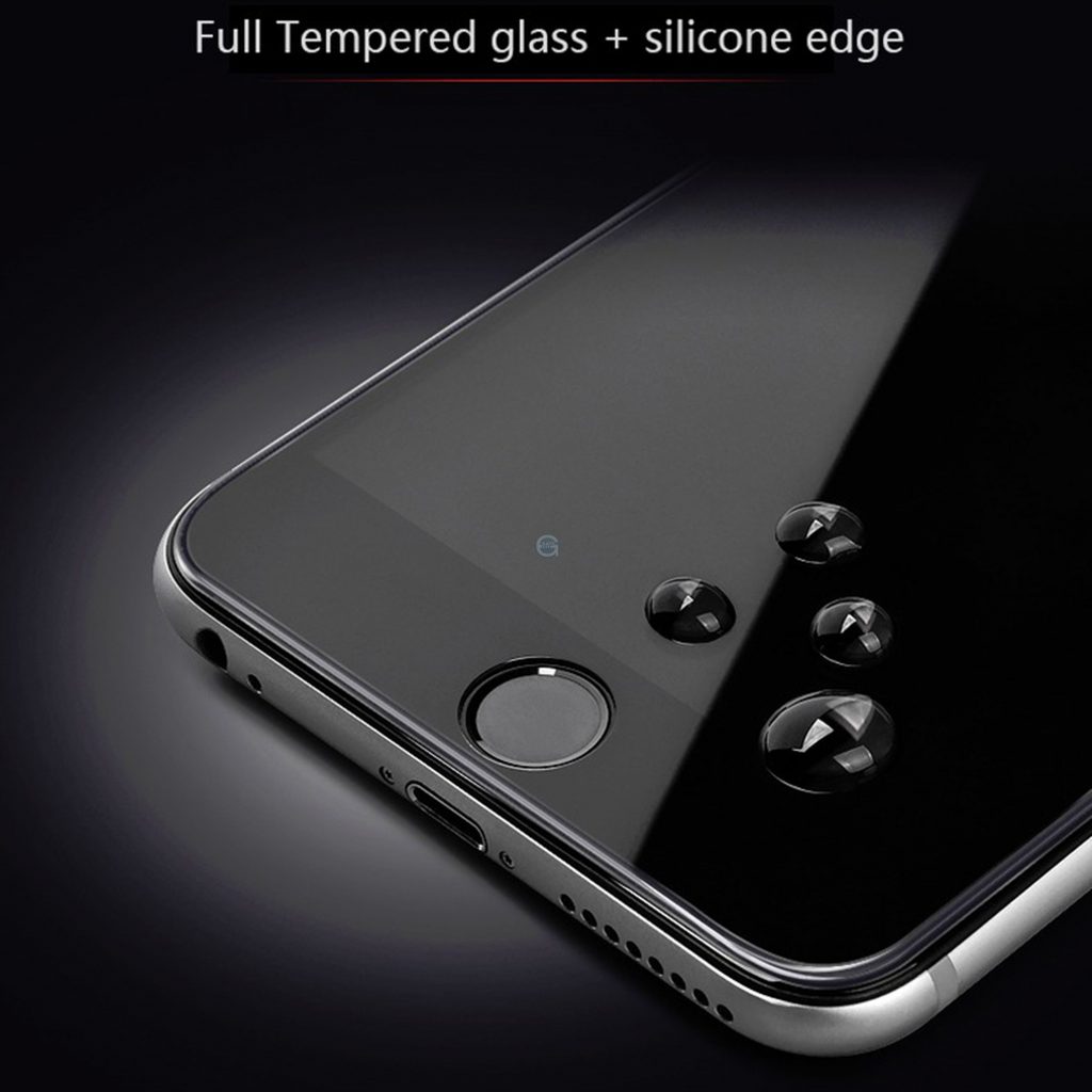 5D 9H Full Cover Silicone Edge Tempered Glass For iPhone 11 Series ...