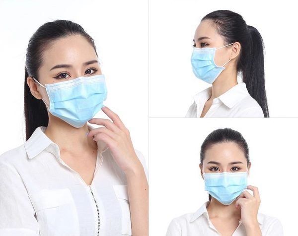 CE FDA approved Disposable Face Mask 3 ply Face Mask Disposable with ...