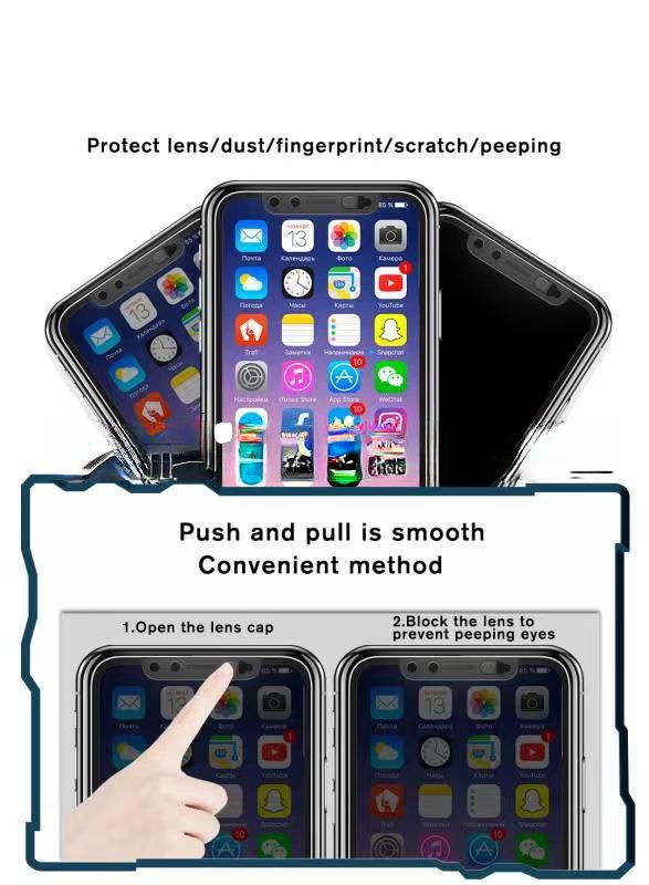 Front Camera Cover Shutter Slider Phone Lens protector Camera Cover ...