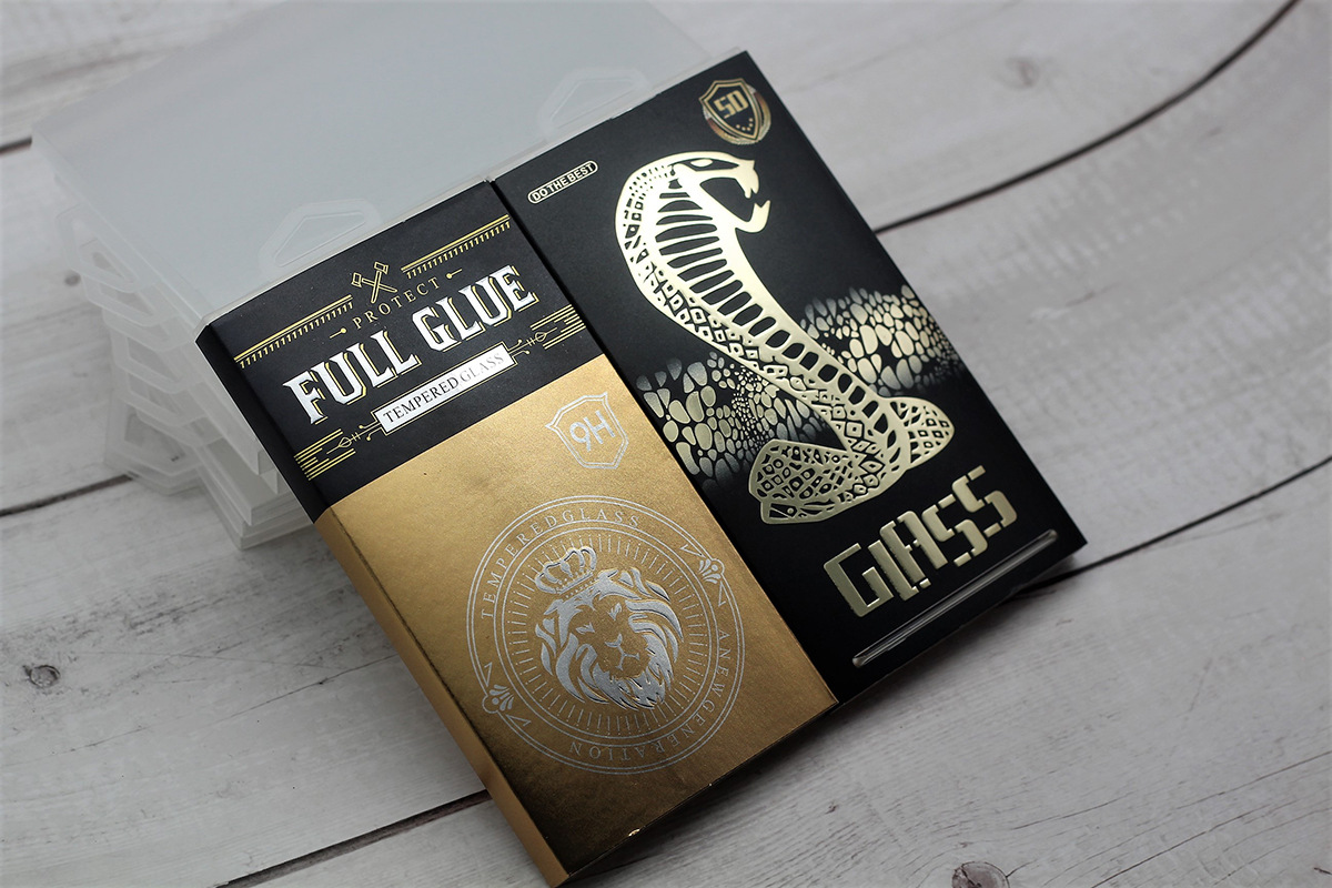 Universal Custom Size Screen Protector Retail Package