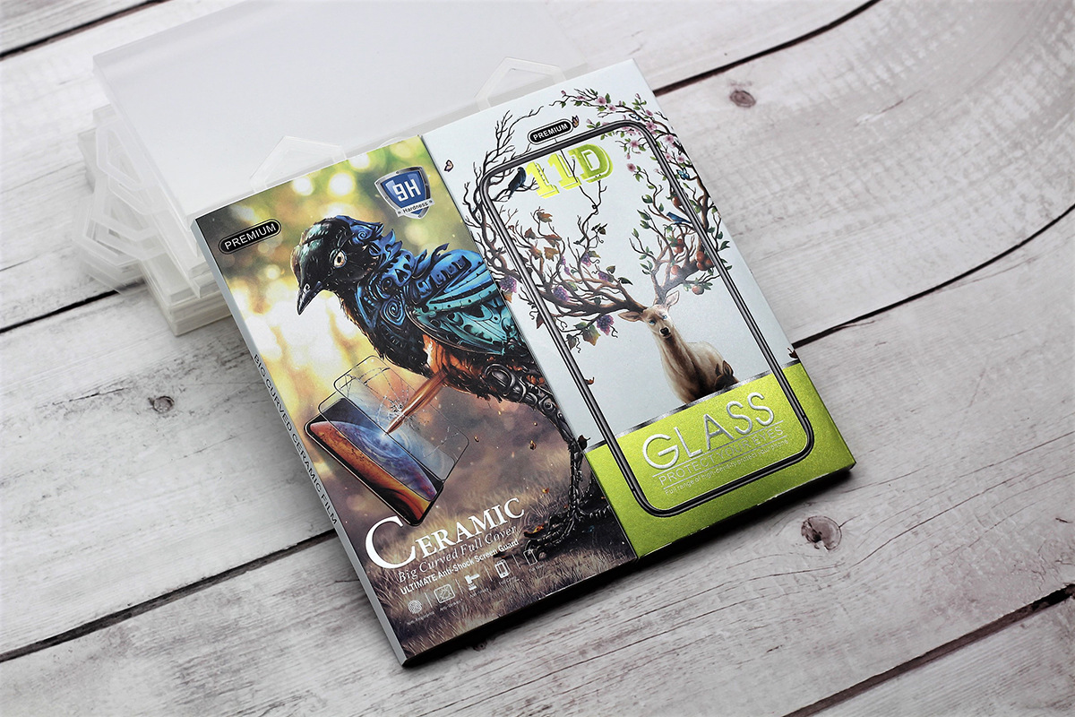 Universal Custom Size Screen Protector Retail Package