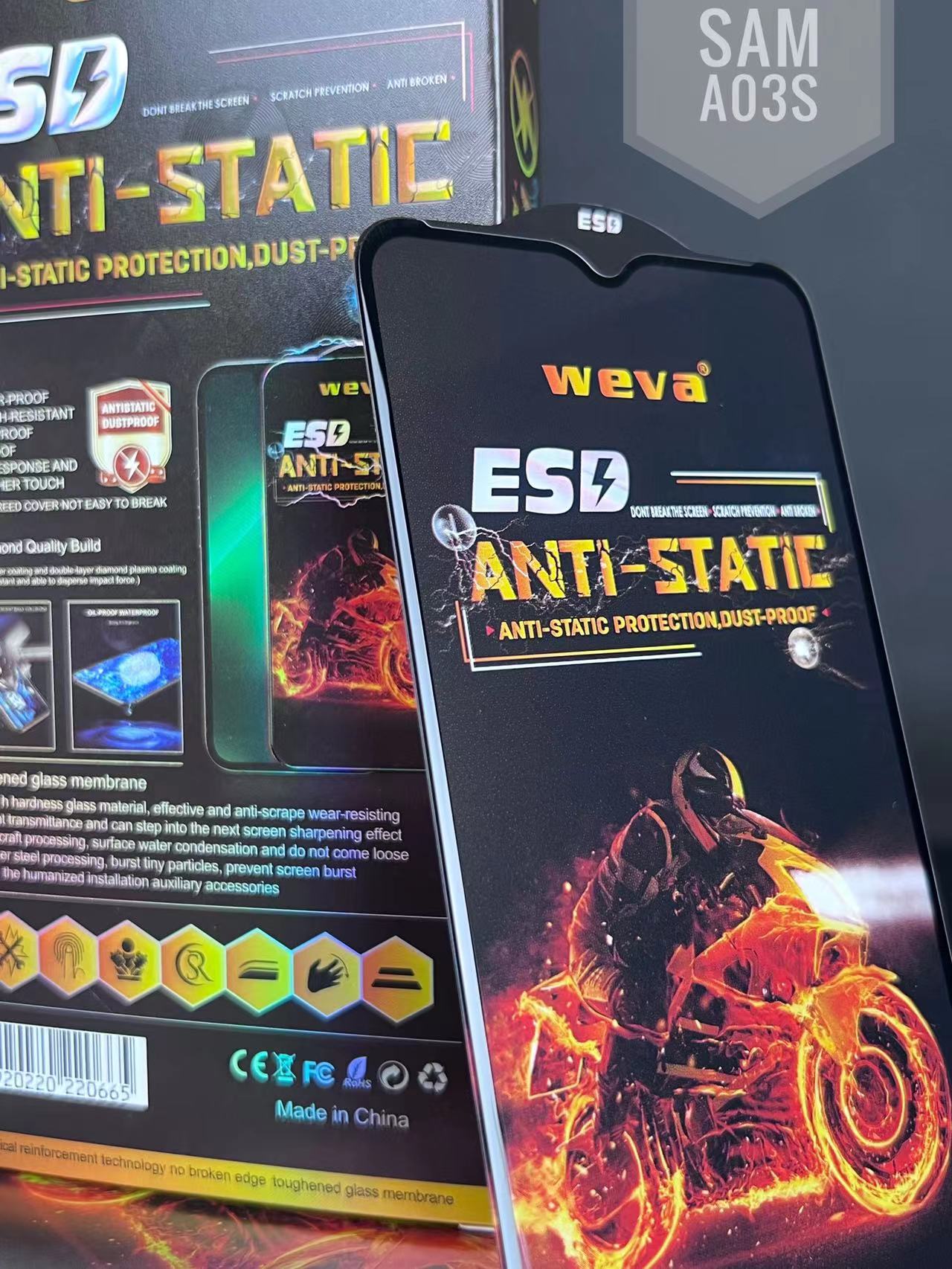 China manufacturer wholesale bulk esd Tempered Glass Screen Protector