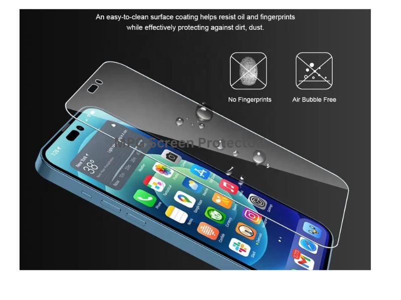 Japan Asahi Glass Matte Screen Protector With Installation Frame