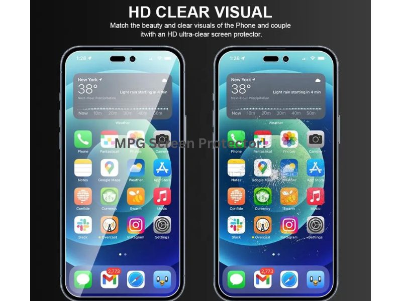 Japan Asahi Glass Matte Screen Protector With Installation Frame
