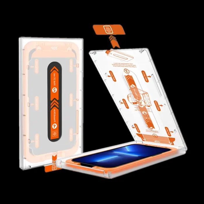 Dust-free Magic Box Sticker artifact Tempered Glass Screen Protector