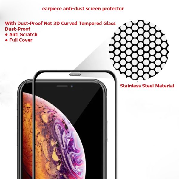 How effective earpiece anti-dust screen protector of Iphone