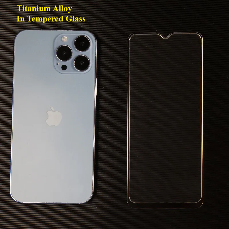 What is the importance of Titanium alloy in tempered glass screen