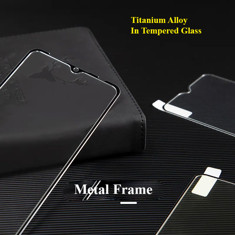 What is the importance of Titanium alloy in tempered glass screen