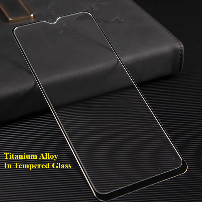 What is the importance of Titanium alloy in tempered glass screen