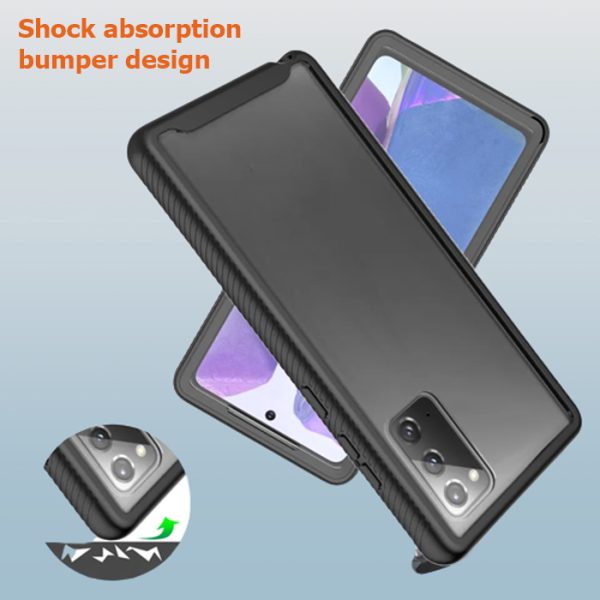 Samsung Note 20 Case with Built-in Screen Protector