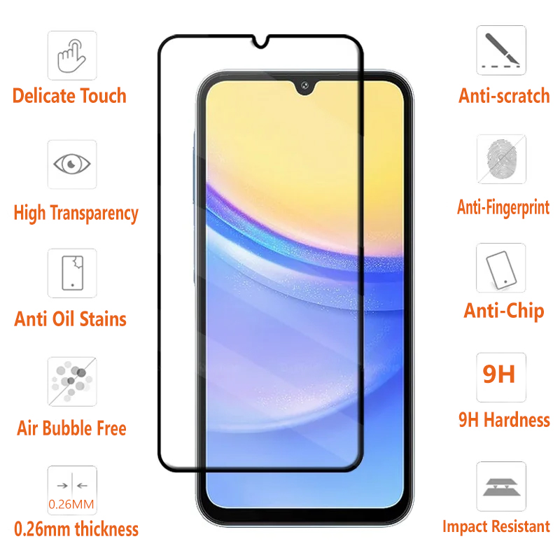 MPG OG Tempered Glass Screen Protector for Samsung A Series A17