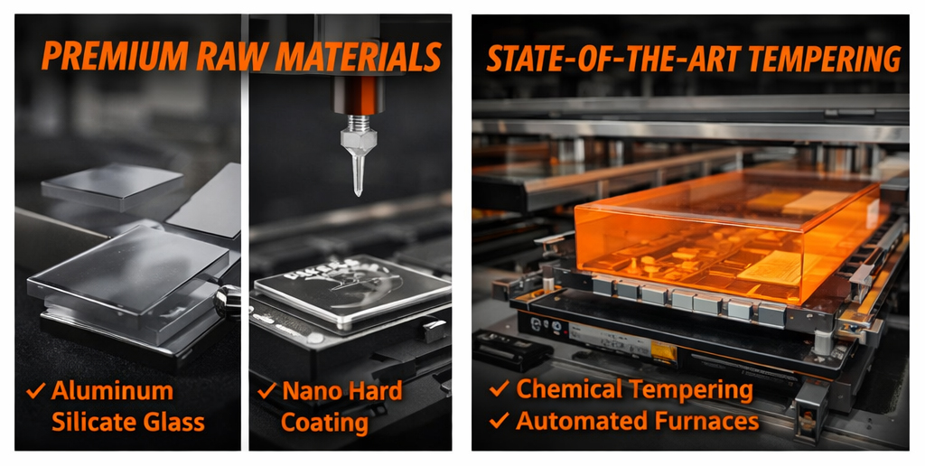 Hardness Testing & Quality Assurance for Smartphone Tempered Glass